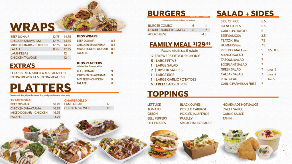 Legacy Store Menu – Deagla – Legacy