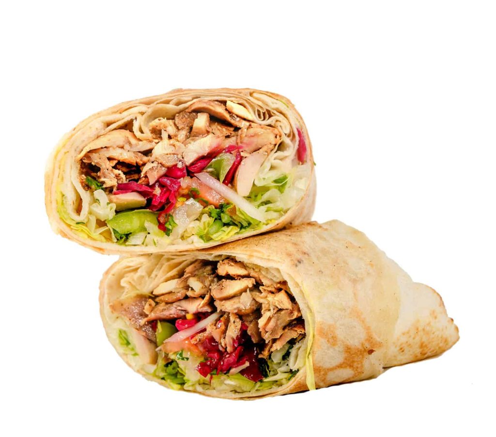 Mixed Chicken & Donair Wrap – Deagla – Legacy